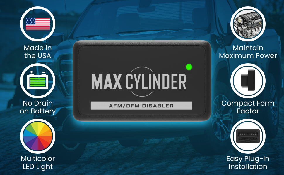 Max Cylinder AFM/DFM Disabler for Chevy Silverado 5.3 and other GM